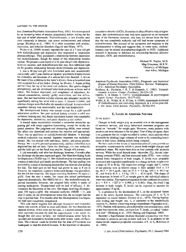 (PDF) T3 Levels in Anorexia Nervosa | Elliot Berry - Academia.edu