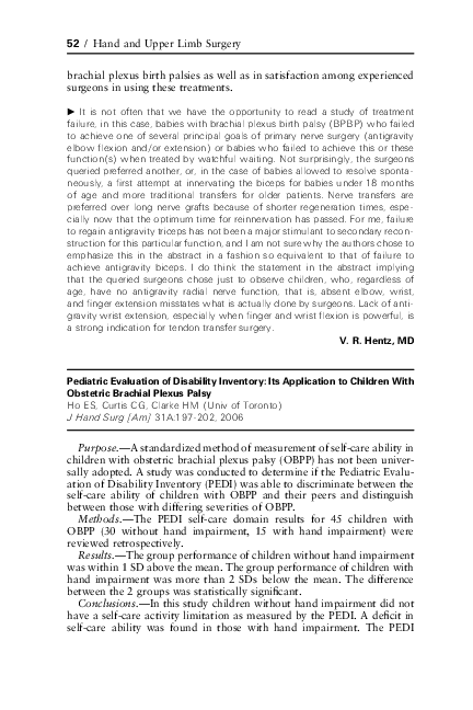 (PDF) Pediatric Evaluation of Disability Inventory: Clinical Interpretation of Summary Scores ...