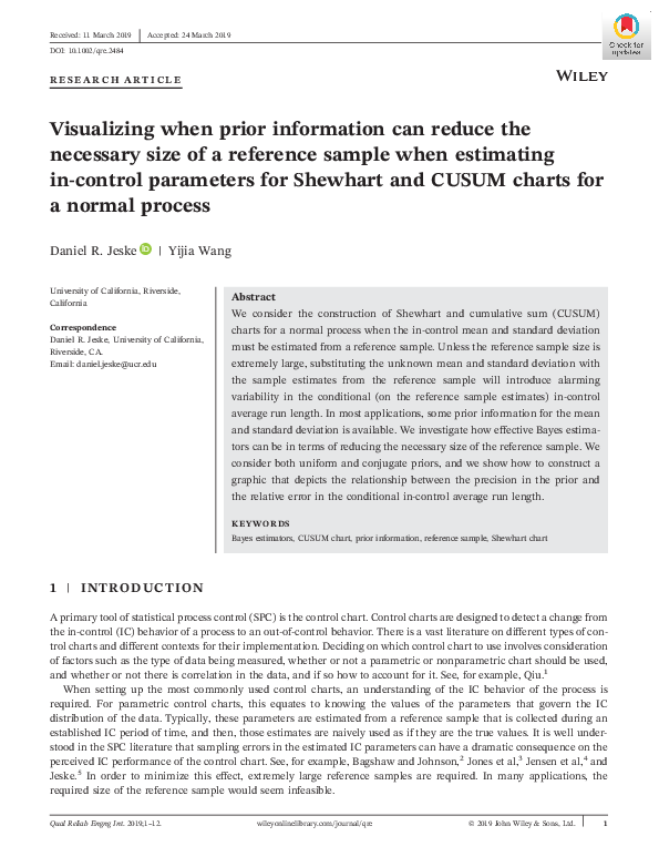(PDF) Visualizing when prior information can reduce the necessary size of a reference sample ...