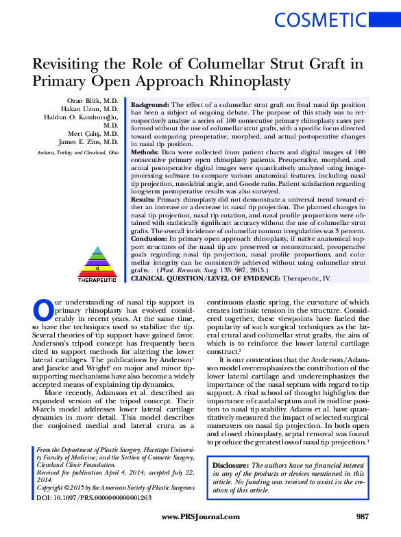 (PDF) Revisiting the Role of Columellar Strut Graft in Primary Open ...