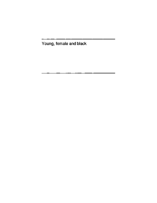 (PDF) Young, female and black | Heidi Mirza - Academia.edu
