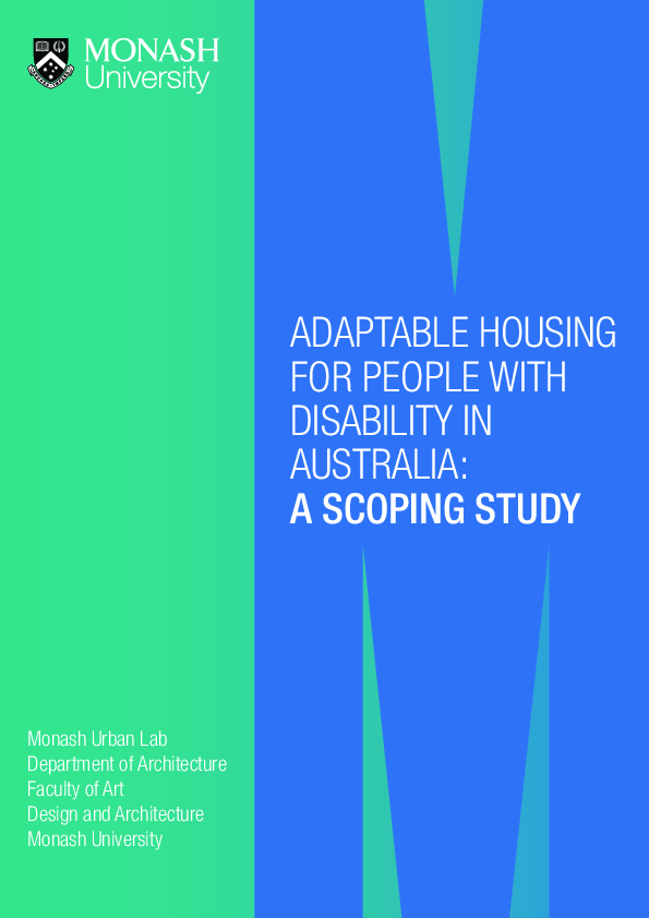 (PDF) Adaptable housing for people with disability in Australia: a ...