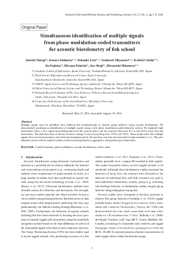 (PDF) Simultaneous identification of multiple signals from phase modulation-coded transmitters ...