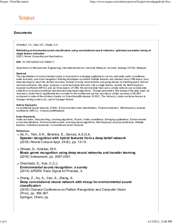 Pdf Rethinking Environmental Sound Classification Using Convolutional 7792