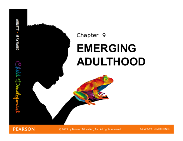 (PDF) The emergence of emerging adulthood