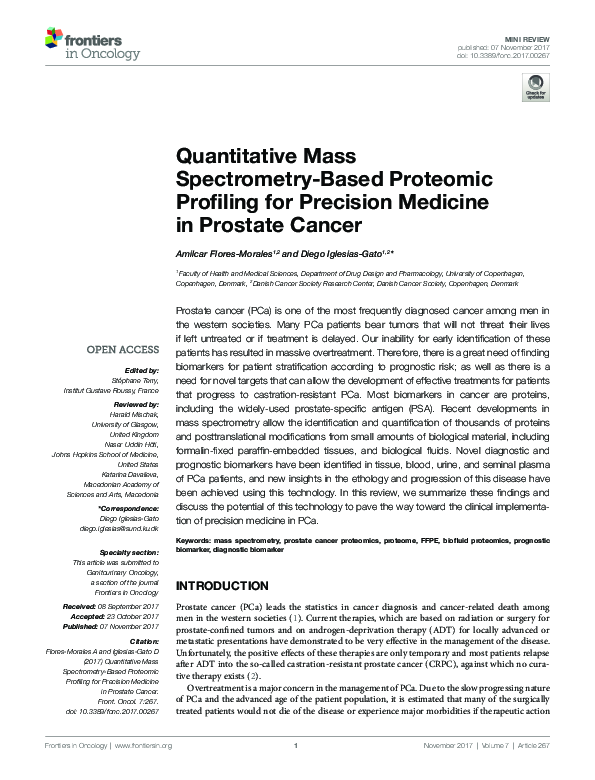 (PDF) Quantitative Mass Spectrometry-based Proteomics and Electron Microscopy Reveals Cep128 as ...