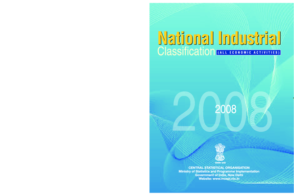 (PDF) National Industrial Classification