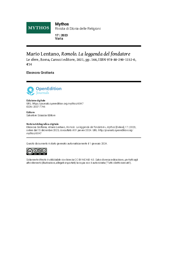 (PDF) Mythos_17 (2023)