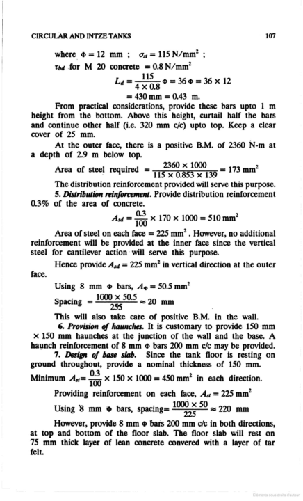 (PDF) CIRCULAR AND INTZE TANKS