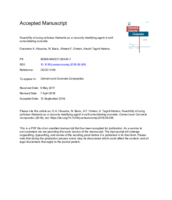 (PDF) Feasibility of using cellulose filaments as a viscosity modifying ...