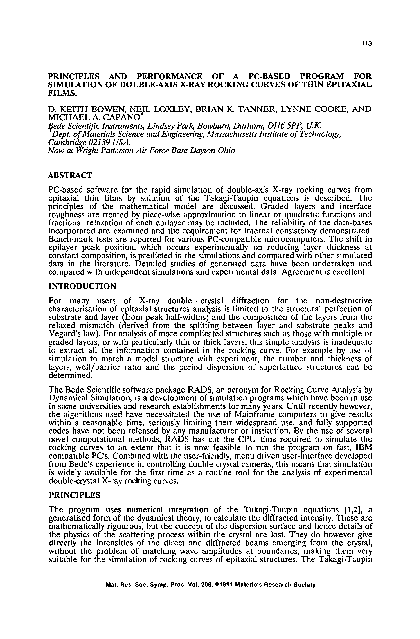 (PDF) Principles and Performance of a PC-Based Program for Simulation ...