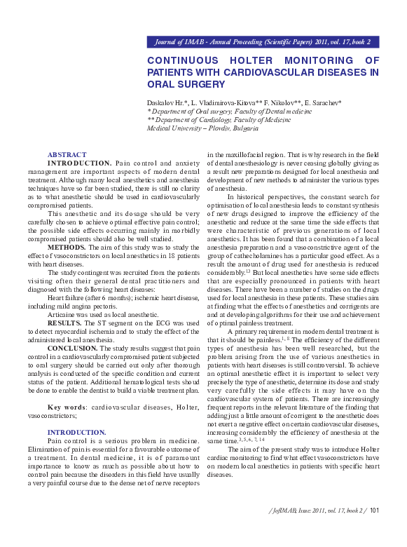 (PDF) Premedication Protocols in Dental Practice in Allergic Patients