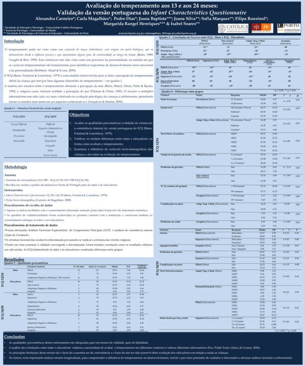 (PDF) Avaliação do temperamento aos 13 e aos 24 meses: validação da ...