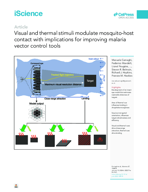 (PDF) Visual and thermal stimuli modulate mosquito-host contact with implications for improving ...