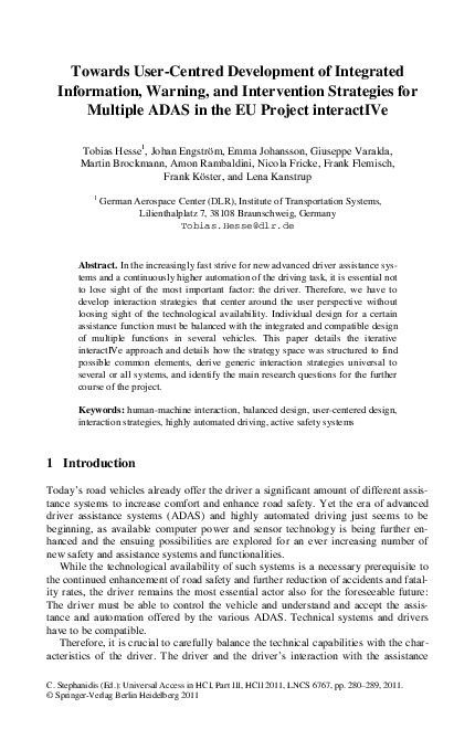 (PDF) Towards User-Centred Development of Integrated Information ...