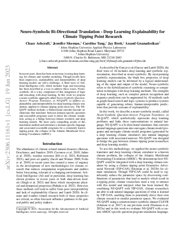 (PDF) Neuro-Symbolic Bi-Directional Translation -- Deep Learning ...