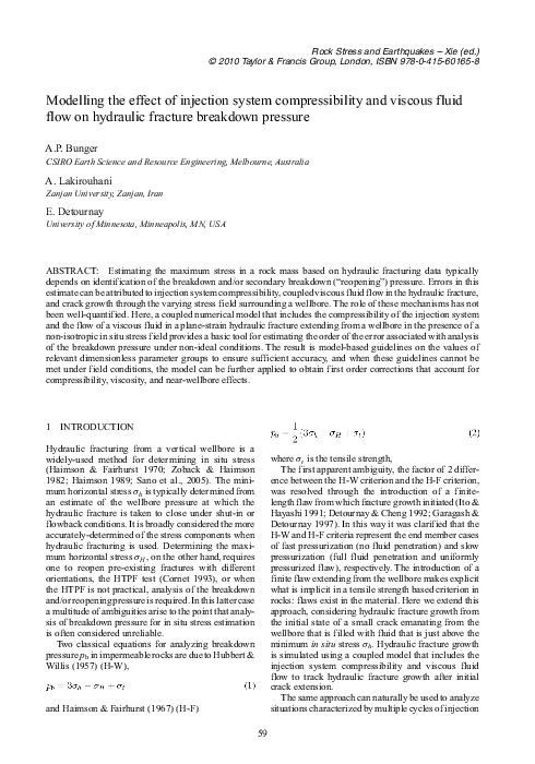 (PDF) Modelling the effect of injection system compressibility and ...