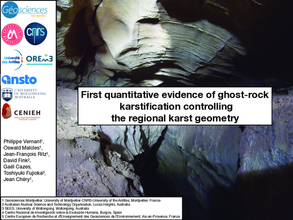 (PDF) First quantitative evidences of ghost-rock karstification ...