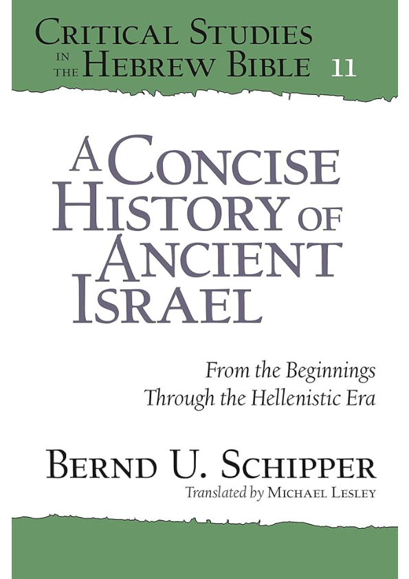 (PDF) A Concise History of Ancient Israel. From the Beginnings through ...