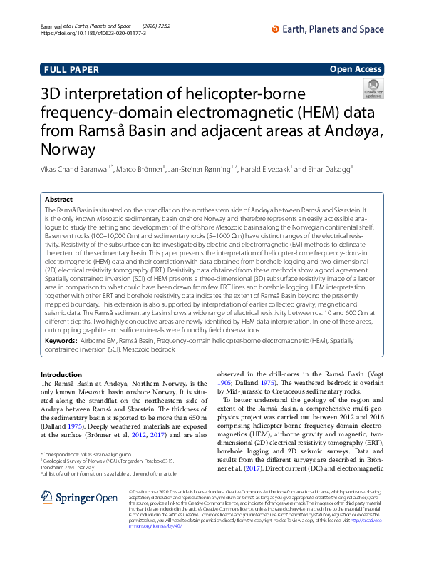 (PDF) 3D interpretation of helicopter-borne frequency-domain ...
