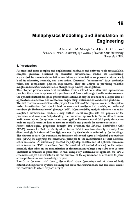 (PDF) Modeling and Simulation in Engineering