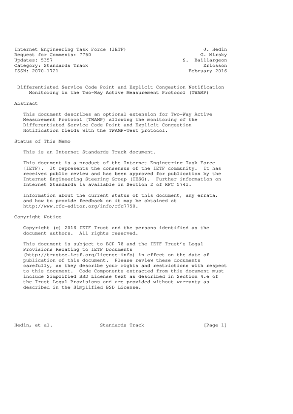(PDF) Differentiated Service Code Point and Explicit Congestion ...