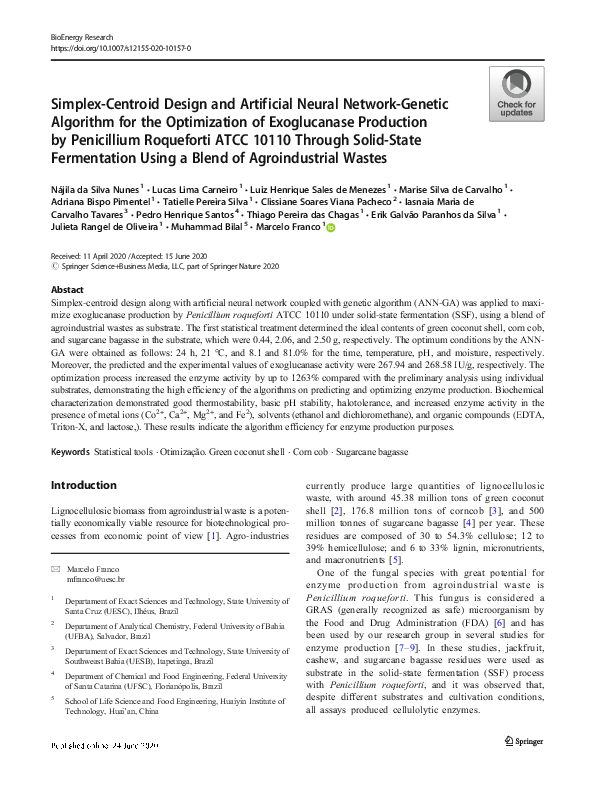 (PDF) Simplex-Centroid Design and Artificial Neural Network-Genetic Algorithm for the ...