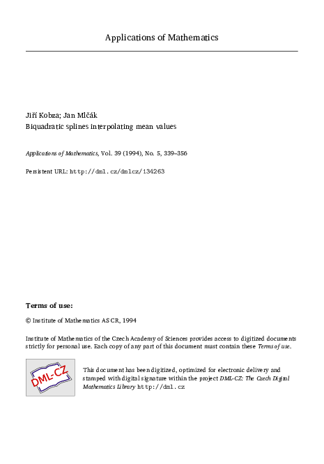 (PDF) Applications of Mathematics