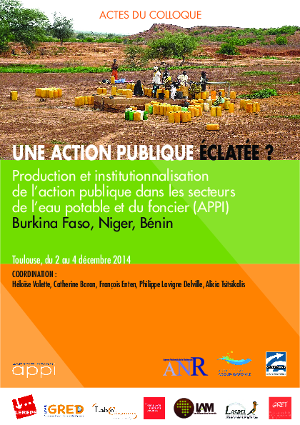 (PDF) Une action publique éclatée. Production et institutionnalisation de l’action publique dans ...