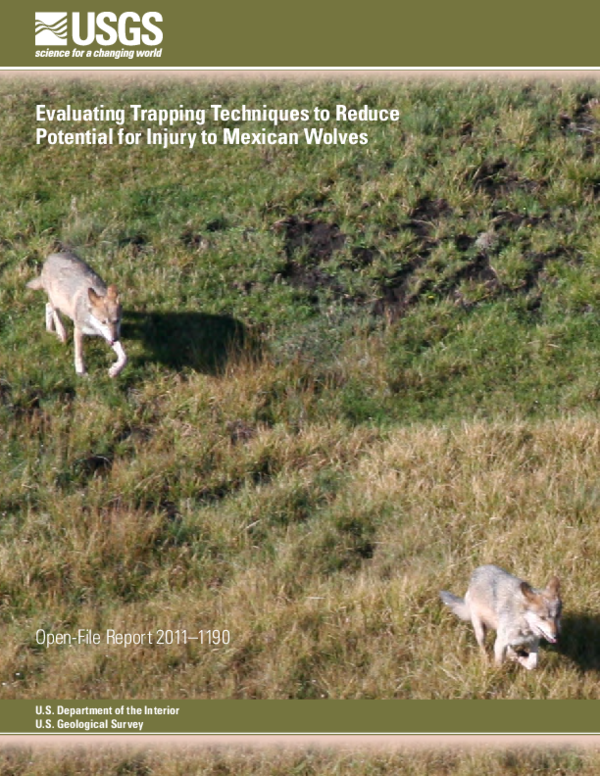 (PDF) Evaluating trapping techniques to reduce potential for injury to ...