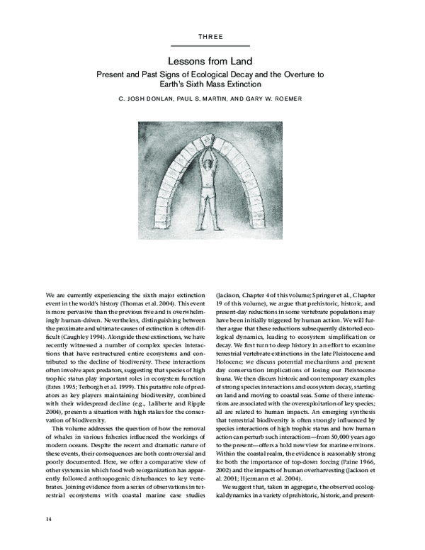 (PDF) Lessons from Land Present and Past Signs of Ecological Decay and ...