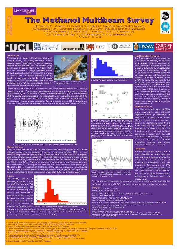 (PDF) The Methanol Multibeam Survey | Gary Fuller - Academia.edu