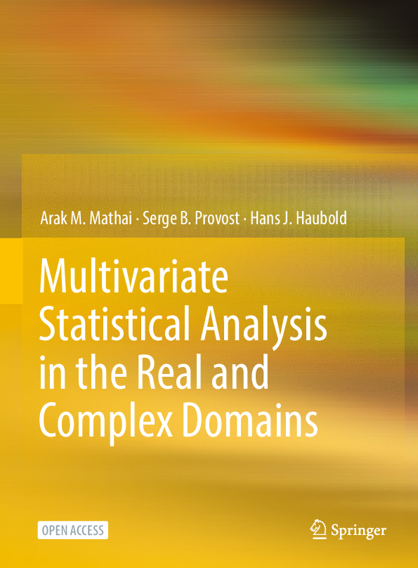(PDF) Multivariate Statistical Analysis in the Real and Complex Domains | Sg Pv - Academia.edu
