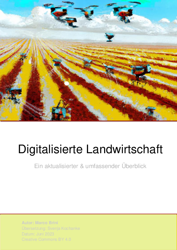 (PDF) Digitalisierte Agrarkultur Marco Brini Juni 2023 Deutsche Version ...