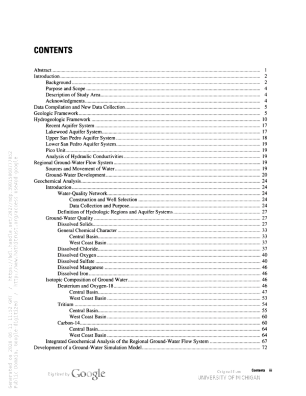 (PDF) Geohydrology, Geochemistry, and Ground-Water Simulation ...