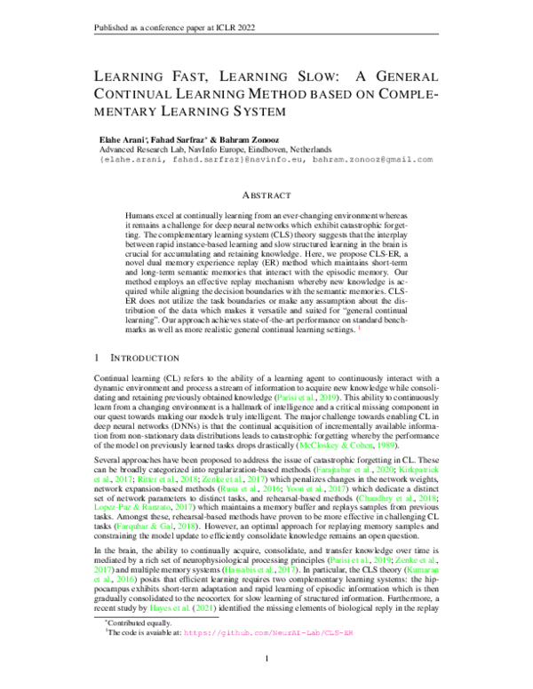 (PDF) Mentary Learning System