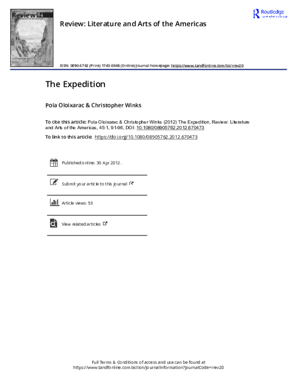 (PDF) The Expedition