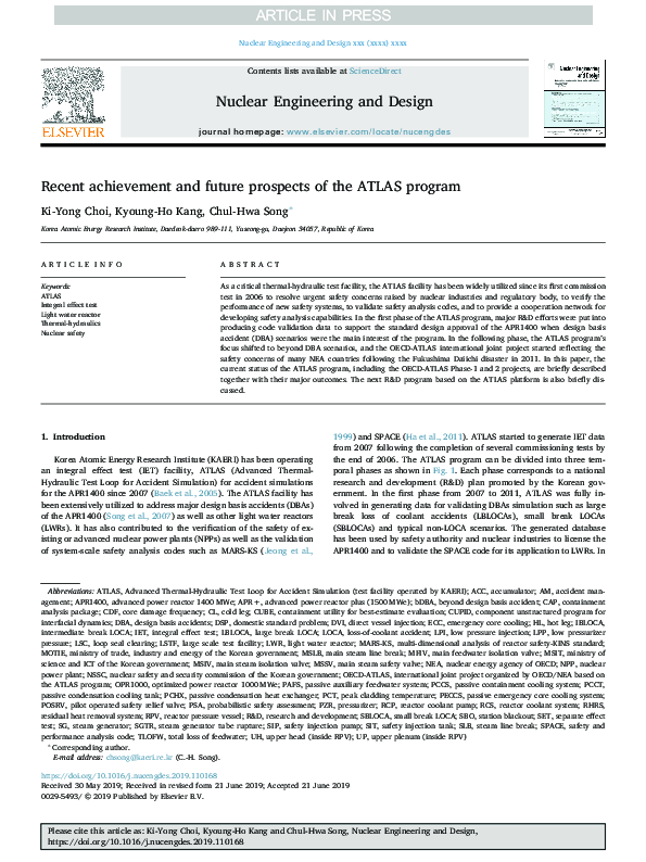 (PDF) Recent achievement and future prospects of the ATLAS program