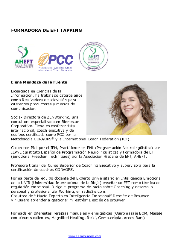 (PDF) EMOTIONAL FREEDOM TECHNIQUES (TAPPING)