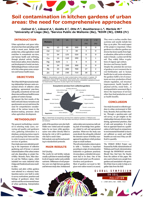 (PDF) Soil contamination in kitchen gardens of urban areas: the need ...