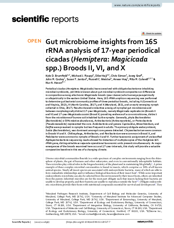(PDF) Gut microbiome insights from 16S rRNA analysis of 17-year ...