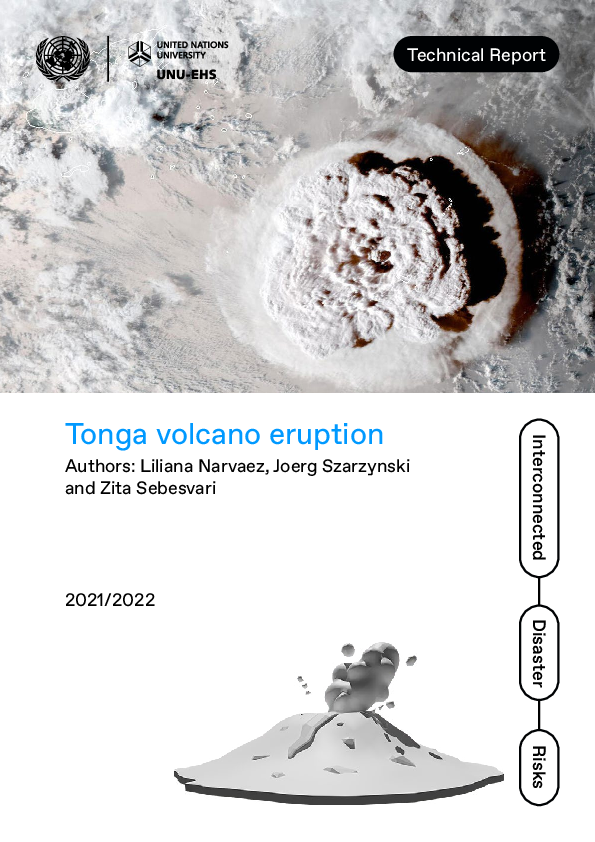 (PDF) Technical Report: Tonga volcano eruption