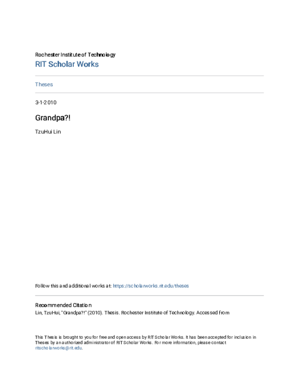 (PDF) Grandpa?!