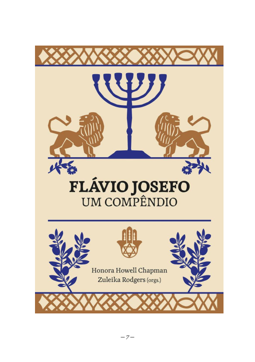 (PDF) FLAVIO JOSEFO - Um compêndio. Minha tradução