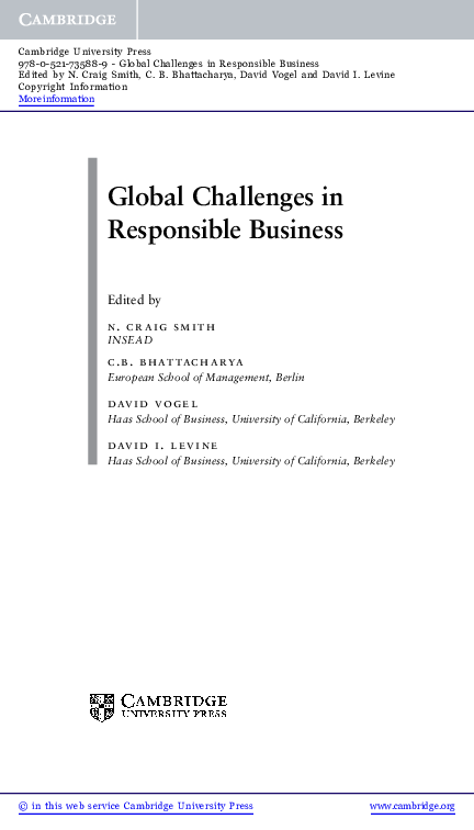 (PDF) Global segments of socially conscious consumers: do they exist ...