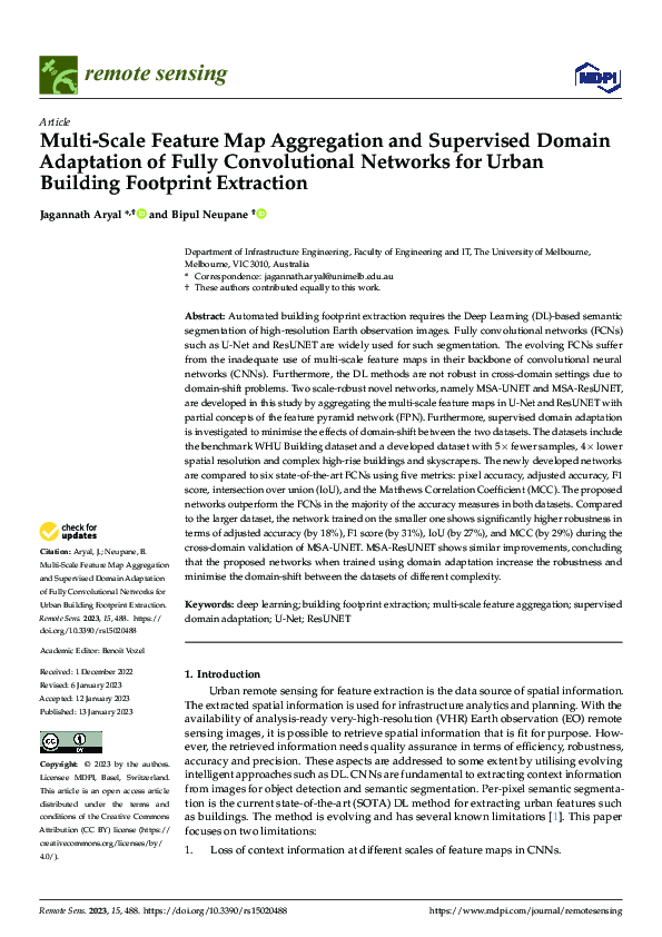 (PDF) Multi-Scale Feature Map Aggregation and Supervised Domain Adaptation of Fully ...