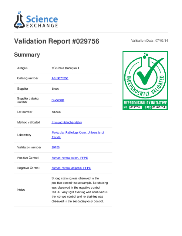 (PDF) Validation Report | G. van Zadelhoff - Academia.edu