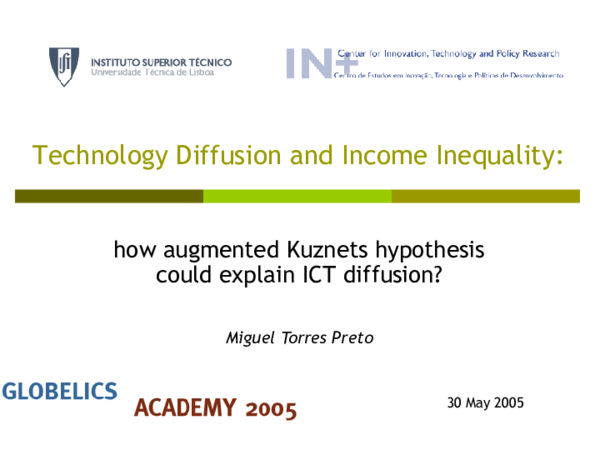 (PDF) Technology diffusion and income inequality: how augmented Kuznets hypothesis could explain ...