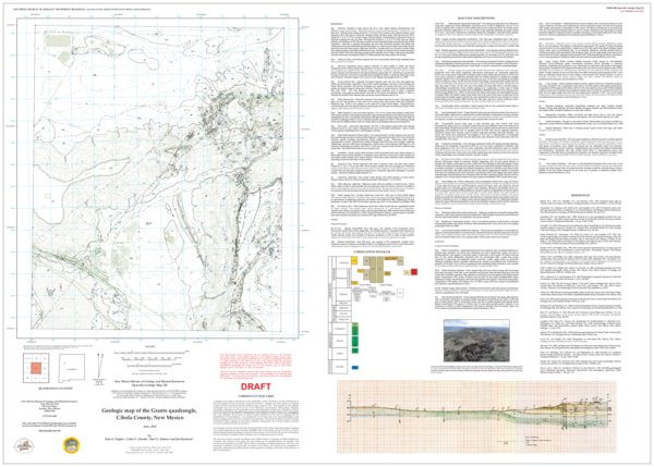 (PDF) Geologic map of the Grants 7.5-minute quadrangle, Cibola County ...