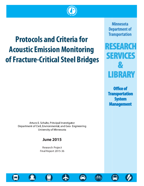 (PDF) Protocols and Criteria for Acoustic Emission Monitoring of ...